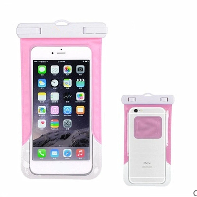 Inflatable Waterproof Pouch Mobile Phone Bags 30m Underwater Dry Case ...