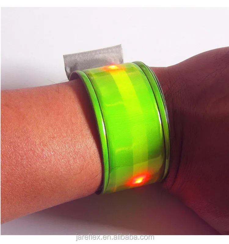 Reflective Led Arm Safety Band For Night Running Flashing Led Band ...