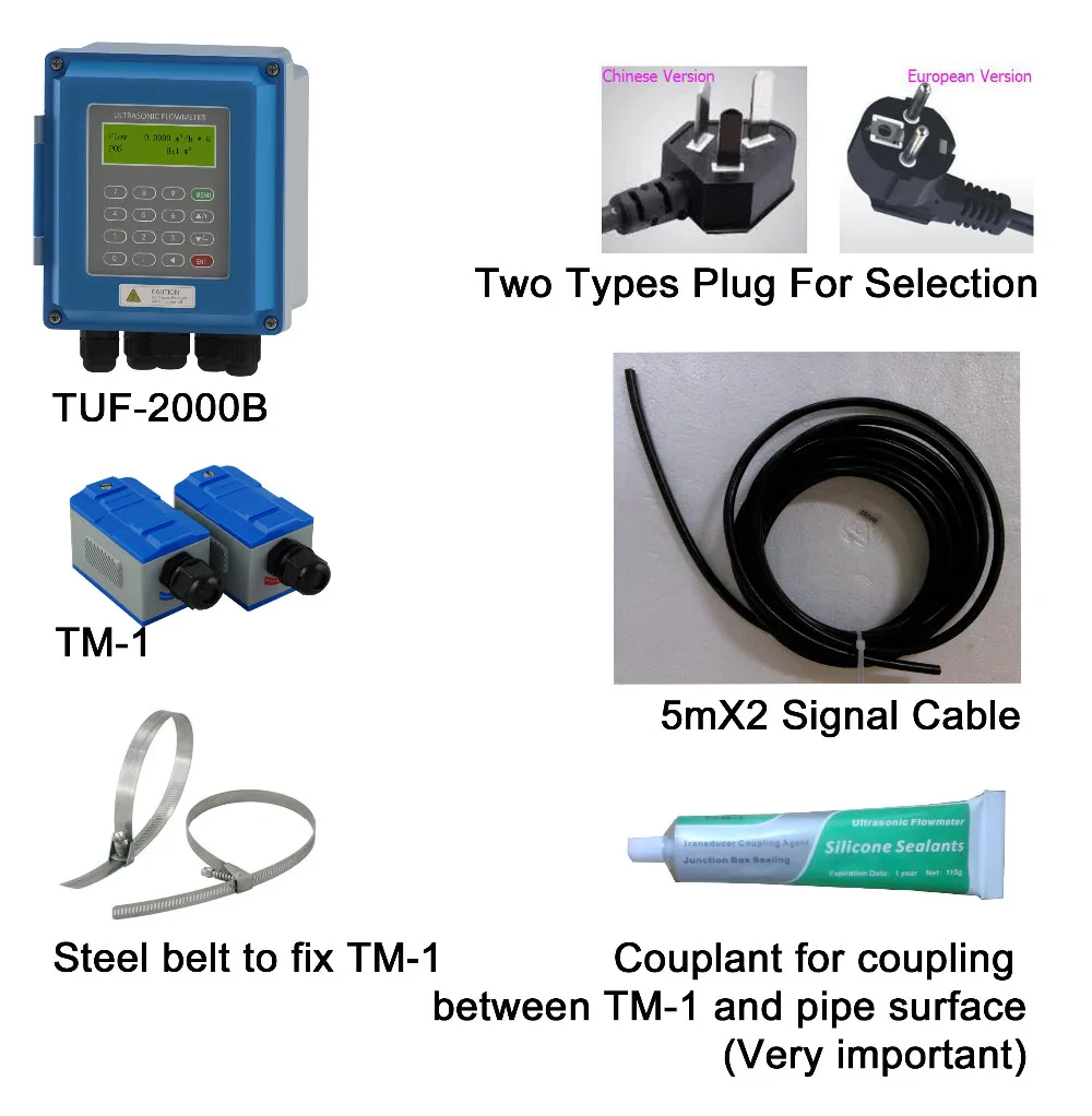 Tsonic Tuf-2000b 벽 마운트 클램프 초음파 유량계 - Buy 초음파 유량계,클램프 초음파 유량계,벽 초음파 유량계 ...