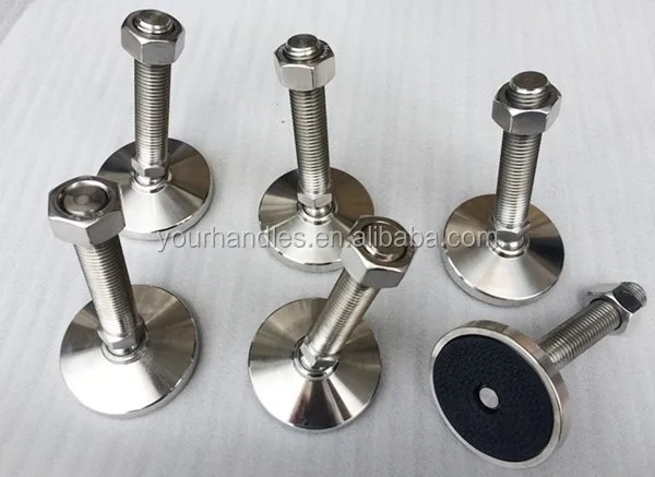 Heavy Duty Stainless Steel Swivel Leveling Feet,Conveyor Adjustable ...