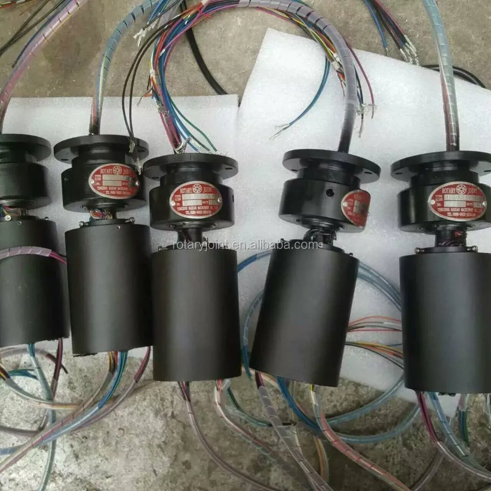 Customized Pneumatic & Electrical Rotary Joint,Rotary Joint Slip Ring ...