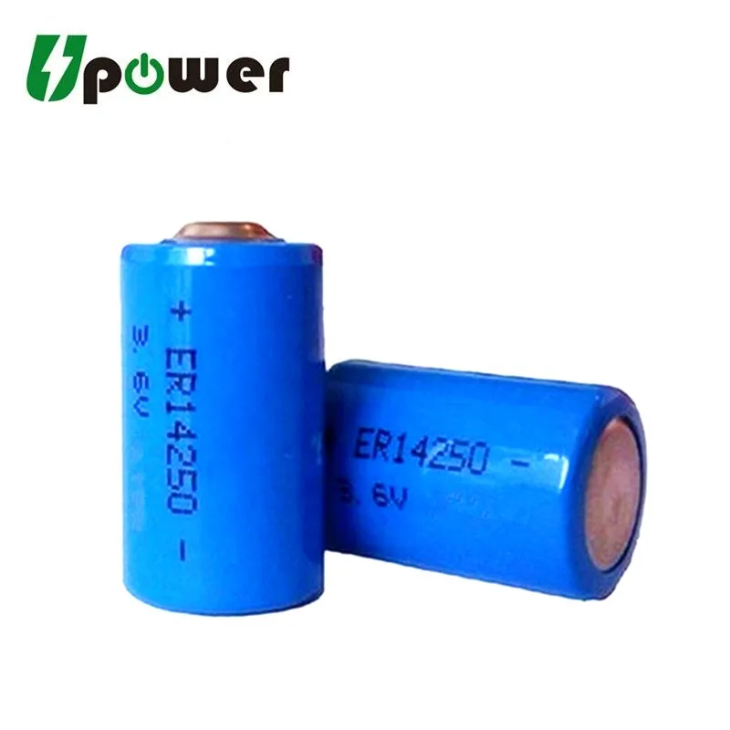 Er 3.6v Lithium Battery Er14250 Er14250h 1/2aa Non Rechargeable Battery ...