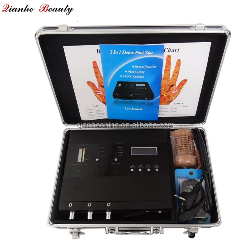 Hot Sale 3 In 1 Hand Diagnosis Tens Therapy Pad Ionic Detox Foot Spa ...