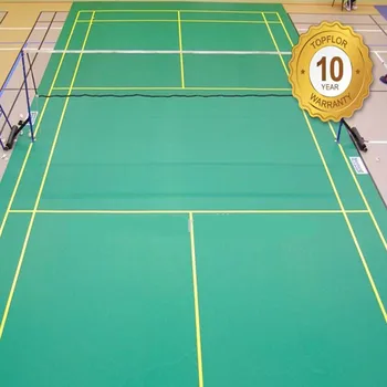 Synthetic Material Badminton Court Flooring Mat - Buy Synthetic ...