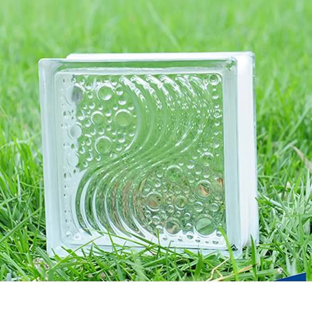decorative glass blocks(clear sea wave glass block )| Alibaba.com