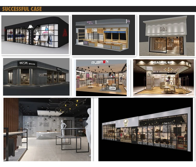 Unique Style Clothing Store Fixtures Garment Rack Display - Buy ...