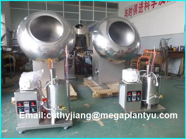 Sugar Coating Pan Machine/chocolate Coating Machine/nuts Coating ...