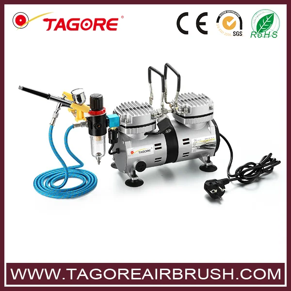 Portable Oil-less Hobby Painting Mini Air Compressor - Buy Mini Air ...