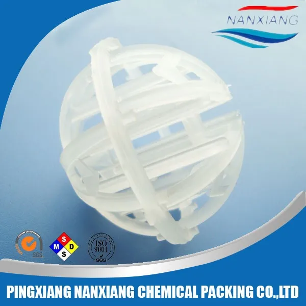 Polypropylene Random Packing Plastic Tri Packs For Scrubber Media - Buy ...