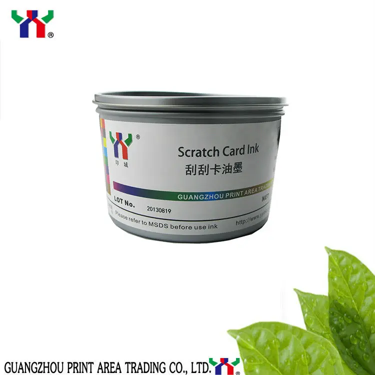 Hot Sale Screen Printing Scratch Off Ink For Game Cards - Buy Scratch ...