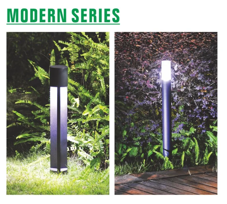 알루미늄 램프 포스트 조명 현대 세련된 야외 정원 볼라드 차도 Led 조명 Buy Led 경로 빛 야외 정원 포치 빛 Led