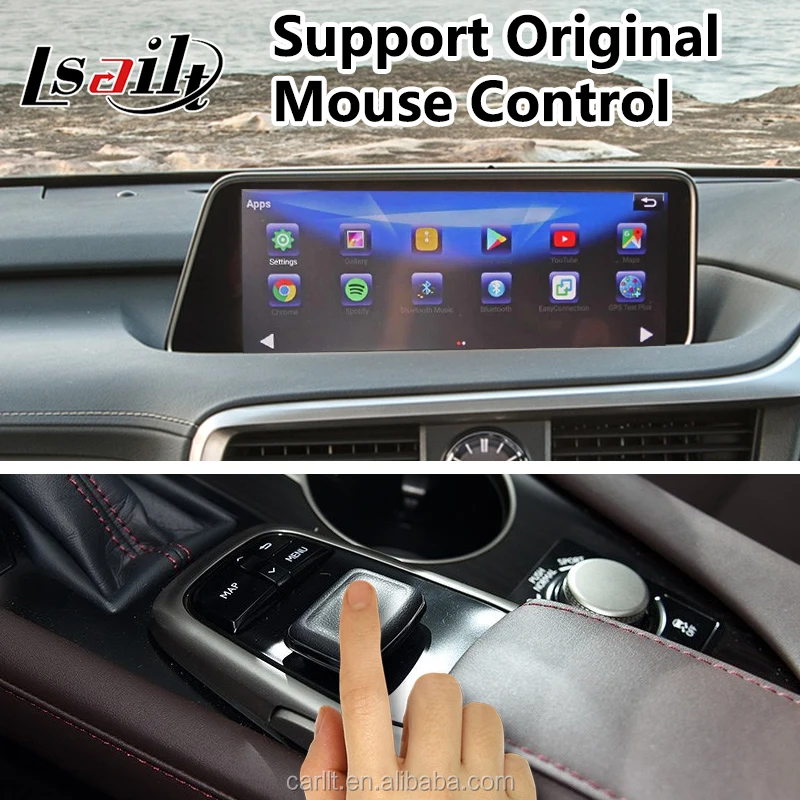 Android Lvds Video Interface For Lexus Rx 2013-2018 Mouse Control,Gps ...