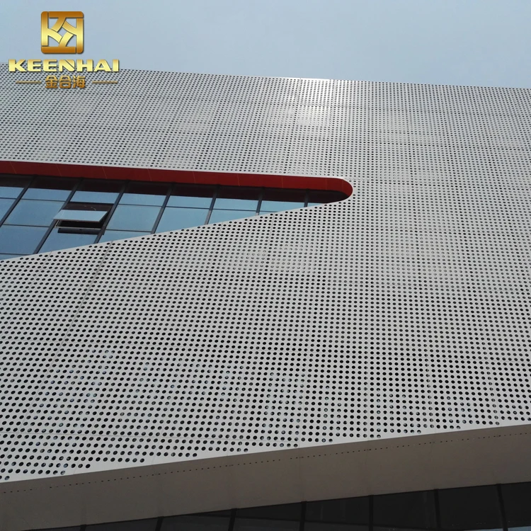 Customized Facade Panel Perforated Aluminum Cladding Panels - Buy ...