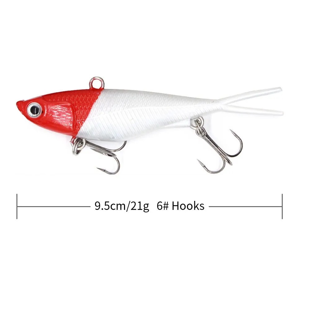 Soft Vibes Lure 95mm 21g - Premium Soft Plastic Fishing Lures for ...