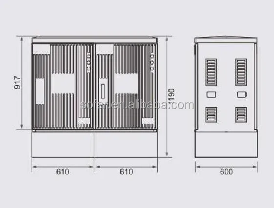 Ip54 Waterproof Outdoor Frp Grp Smc Electrical Meter Cabinet - Buy ...