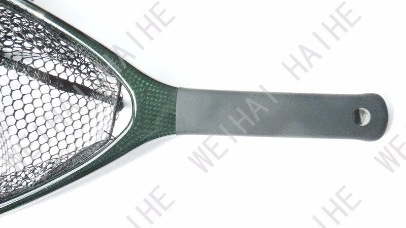 Rubber Coated Net Bag Fly Fishing Carbon Landing Net - Buy Carbon ...
