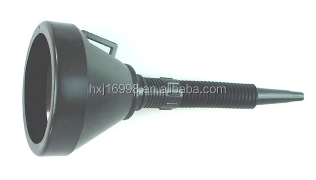 Plastic Oil Funnel With Removeble Filter Colored Funnel With Corrugated ...
