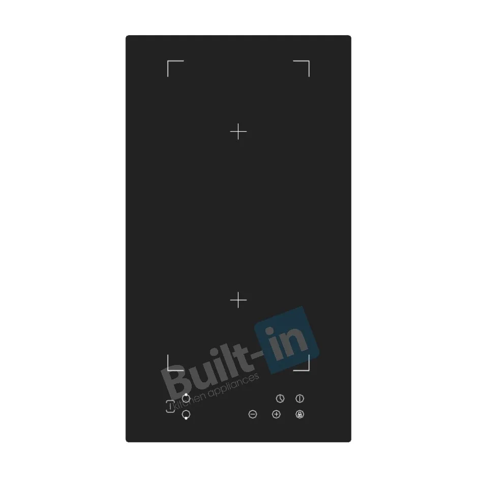 2 Burner Built In Induction Cooker With Touch Control - Buy 2 Burner ...