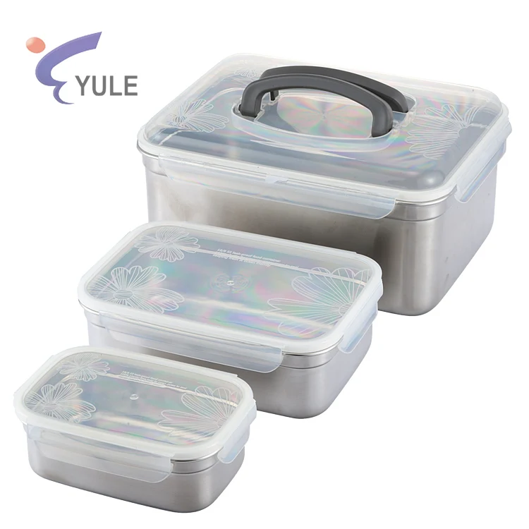 Wholesale Leakproof Food Grade Heat Resistant Food Containers 304 ...