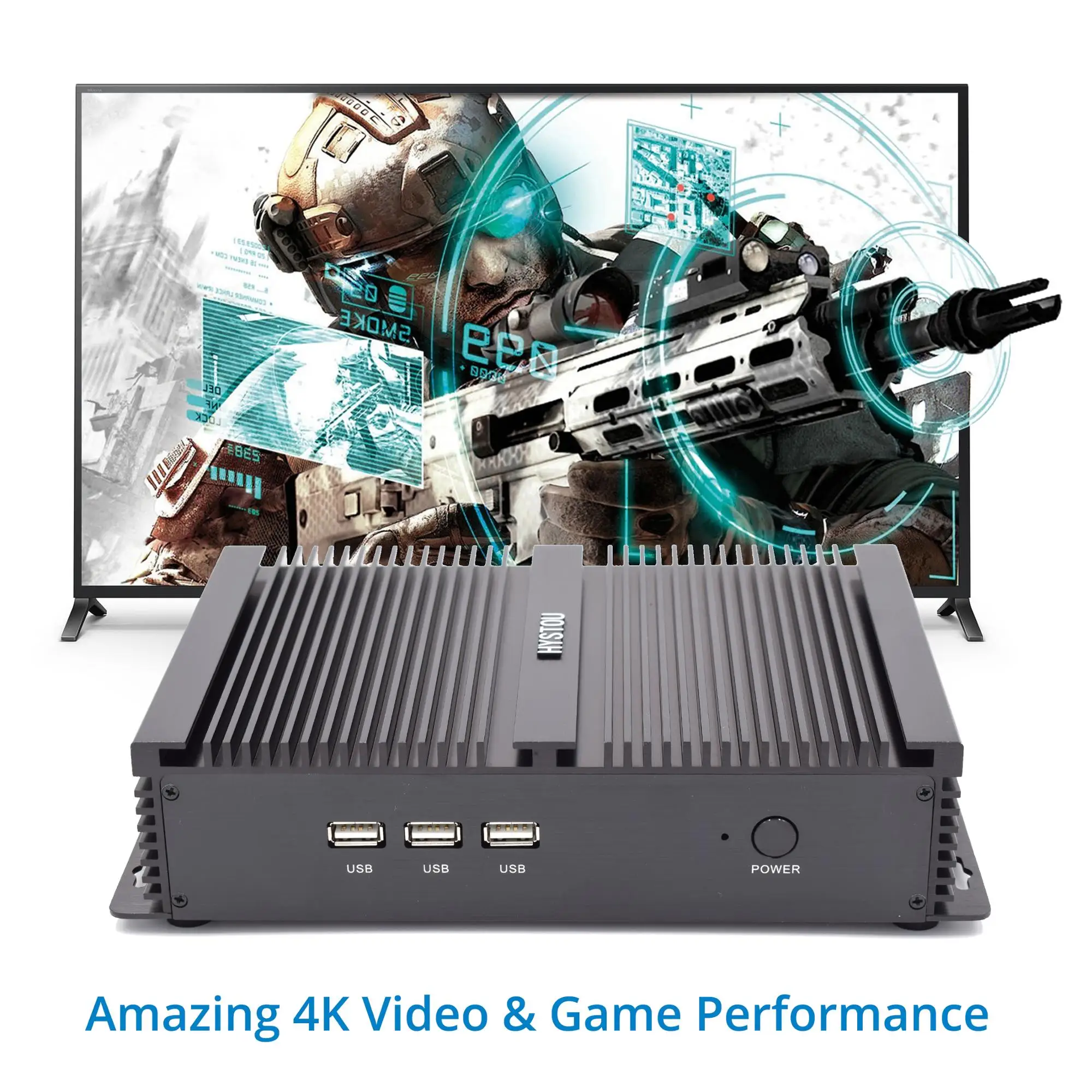 Mini Industrial Pc Intel Core I5 4200u 5250u Fanless Computer Dual Band ...