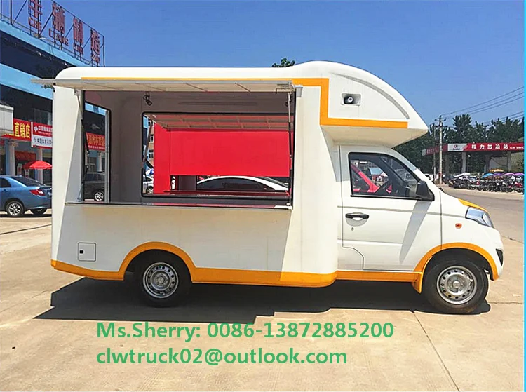 Good Price Foton 4x2 Mini Mobile Food Truck For Sale In Cambodia - Buy ...