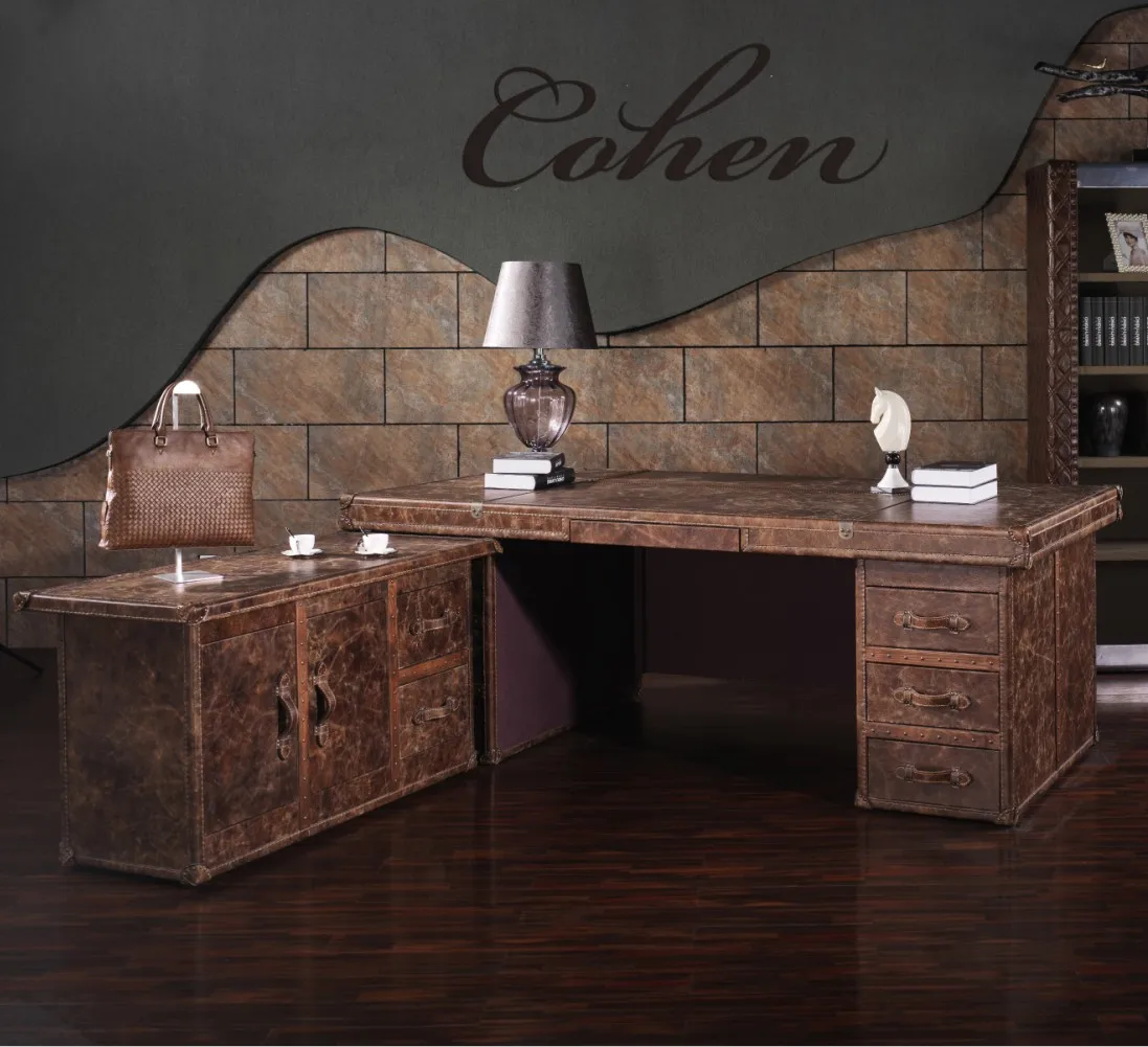 Luxury Unique Design Solid Wood Classic Fancy Study Corner Organizer ...