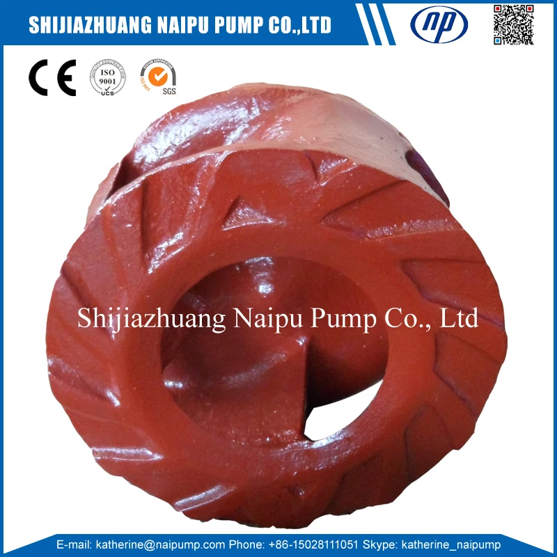 EG86137A05 Wearing Abrasive Centrifugal Impeller for Sand Dredger Industry