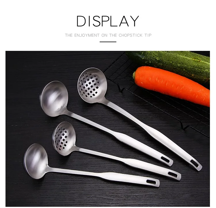 Hot Pot Spoon Metal Stainless Steel Soup Spoon For Chafing Dishes - Buy ...