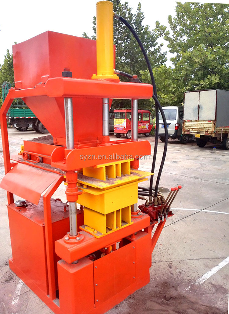 Ly2-10 Simple Clay Brick Making Machine Price Adobe Brick Making ...