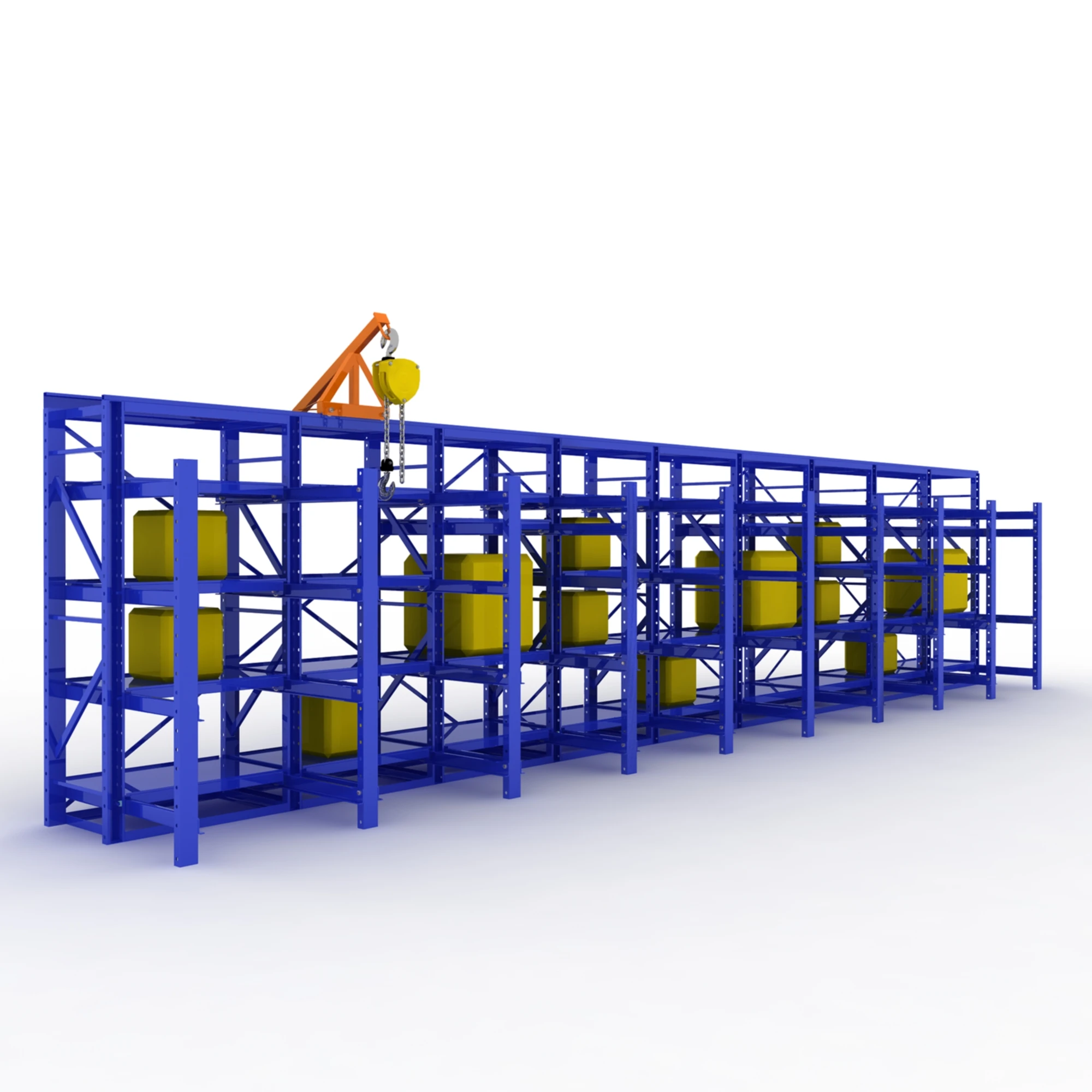 Warehouse Stackable Iron Pallet Rack Shelving - Buy Iron Rack,Shelving ...