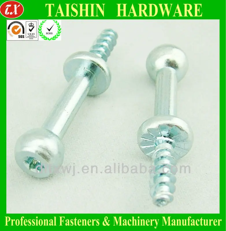 Special Brass Round Ball Head Taper Step Shoulder Screw Bolt - Buy ...