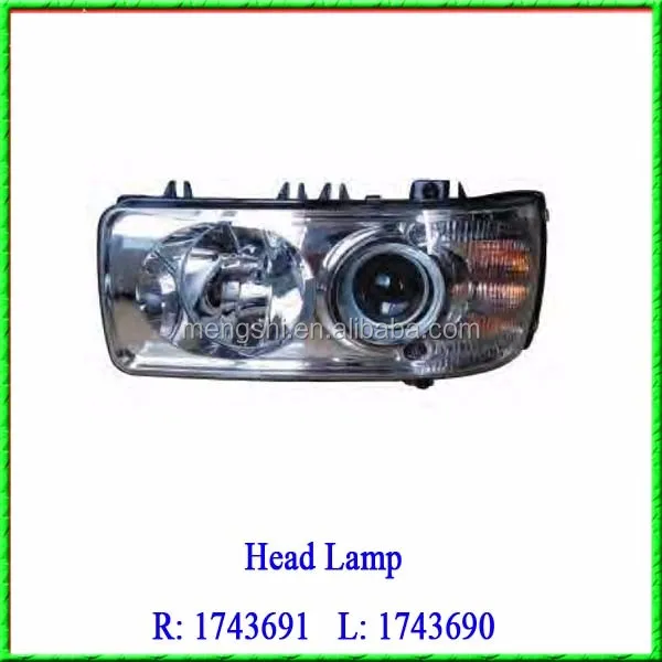 헤비 듀티 전조등 적합 Daf 트럭 헤드 라이트 1743691 1743690 - Buy 적합한 Daf 트럭 헤드 라이트 ...