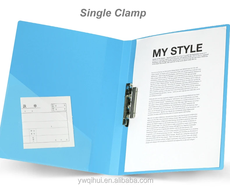 A4 Commercial File Folder Double Clamp Clip File Folder| Alibaba.com