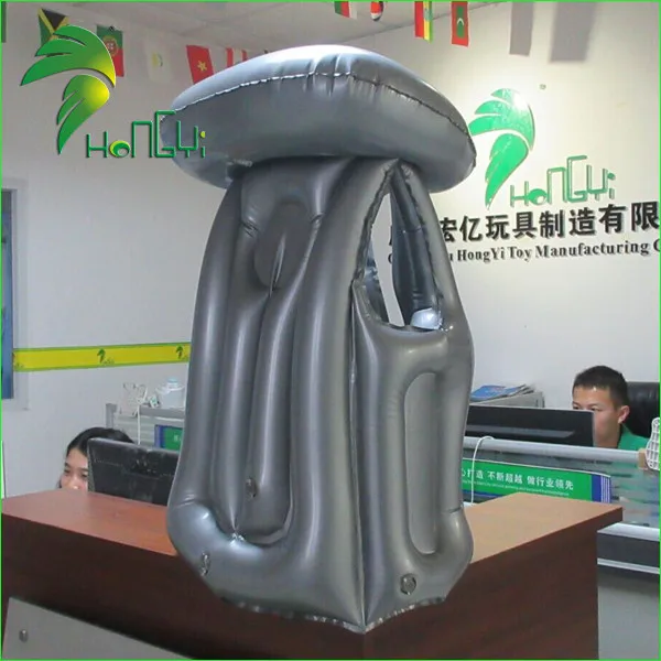 New Cool Inflatable Silver Helium Balloon / Costume Fat Suit / Wearable ...