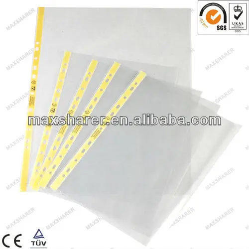 High Quality A4 Transparent ESD File Pockets C1006 for ESD Cleanroom ...