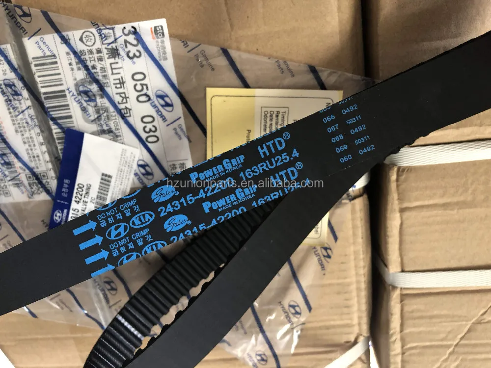 Para Hyundai H100 correa dentada GM OEM 2431542200| Alibaba.com