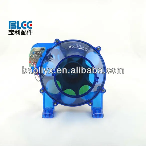 Plastic Coin Hopper 8 Holes Blue for Mario Game Machine