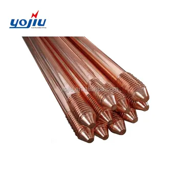 Manufacture Copper Bond Earth Rod For Earthing - Buy Copper Bond Earth ...