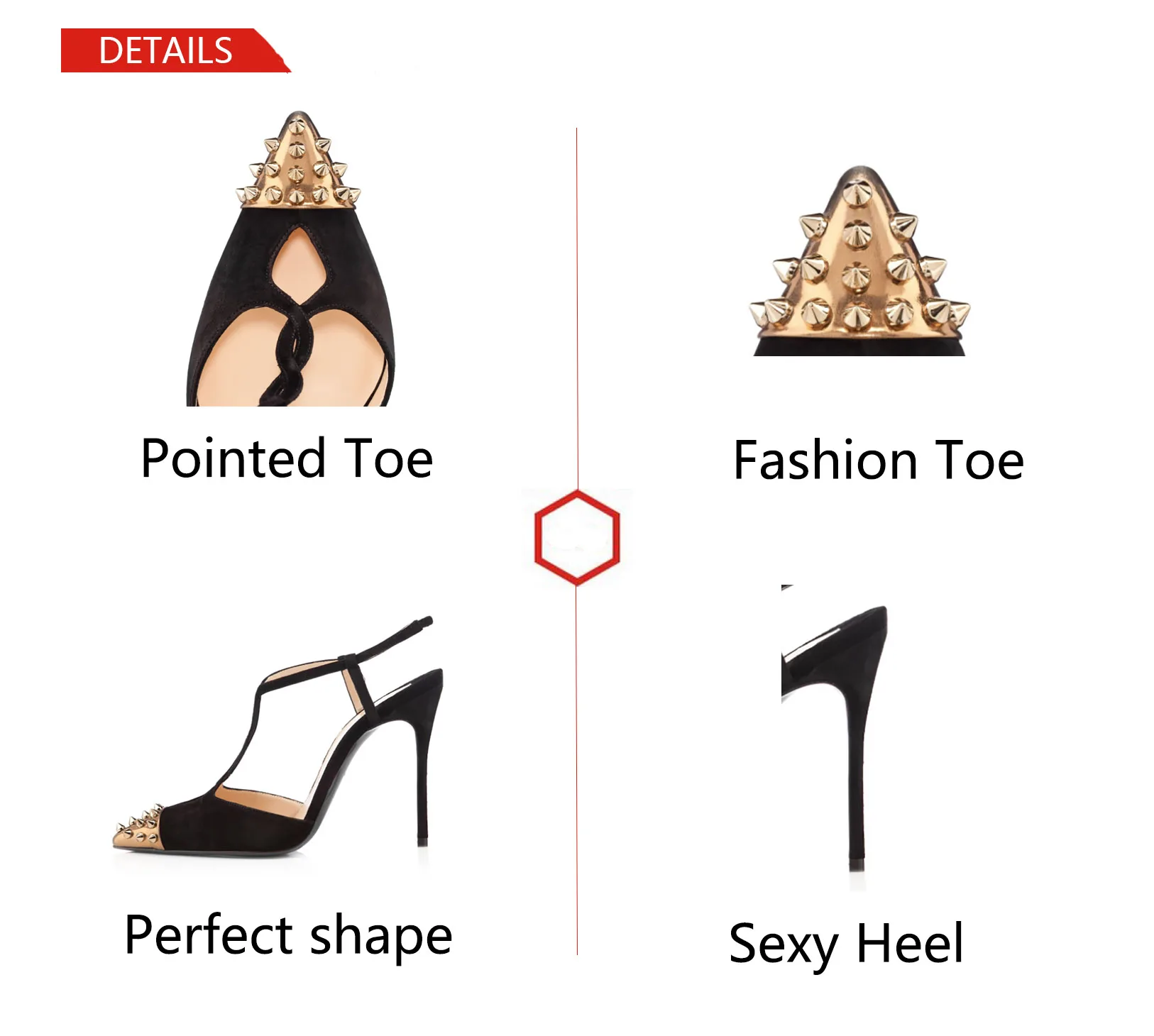 Women Steel Toe High Heel Dress Shoes Heels - Buy Women High Heel Shoes ...