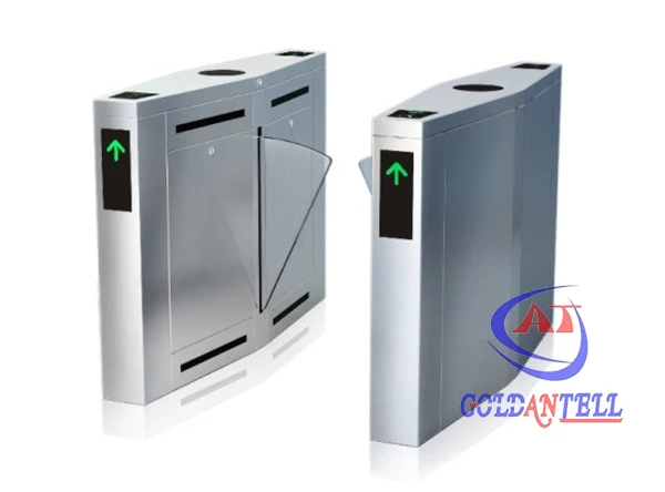 Barcode Ticketing Barrier Flap Easy Integration System Biometric ...