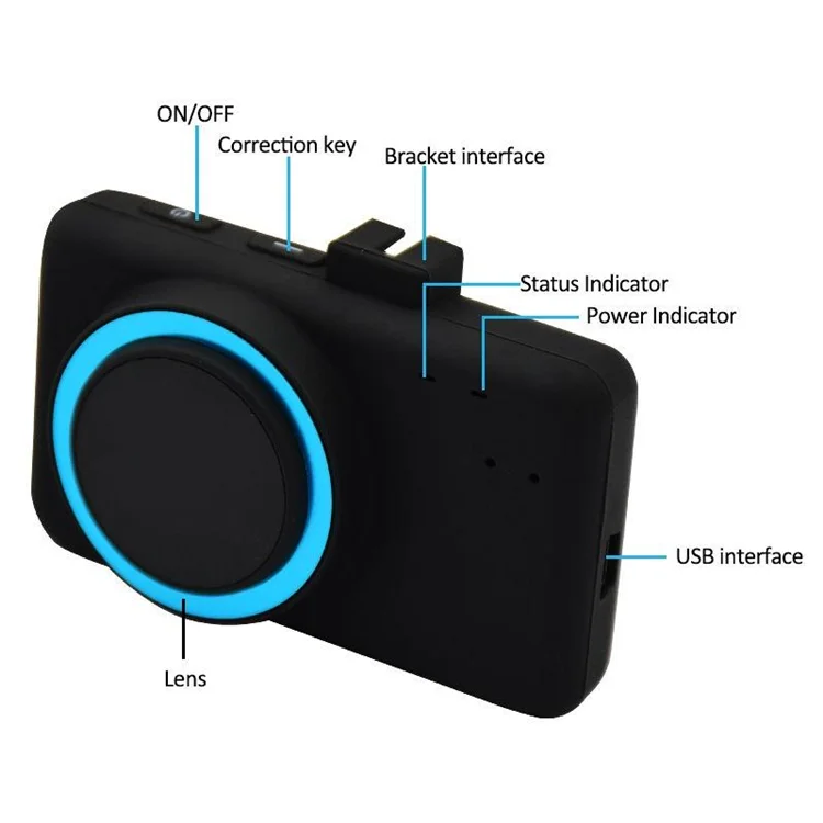 Fatigue Driving Warning Device Anti Sleep Alarm Device For