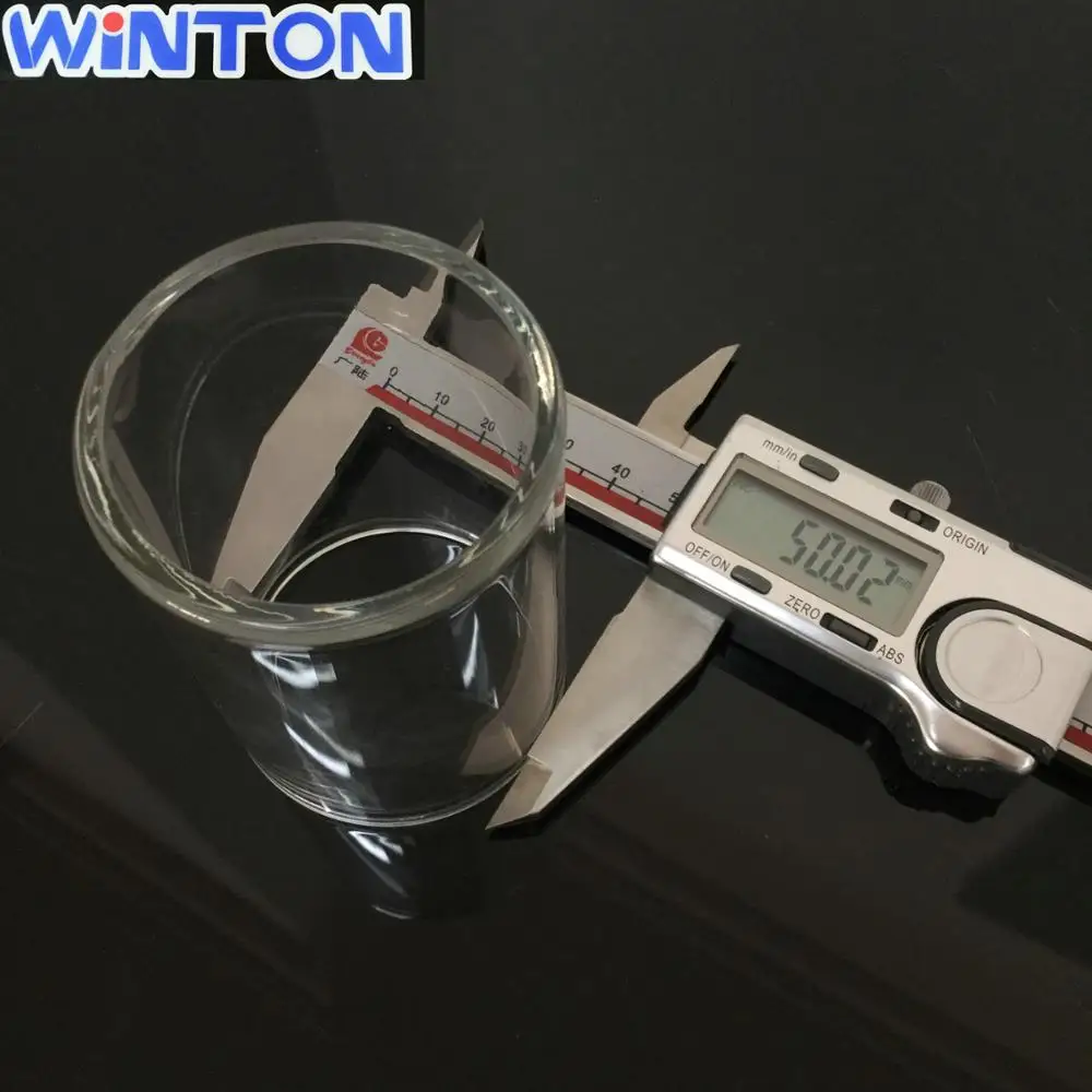 Heat Resistant Both Ends Open Larger Glass Cylinder - Buy Large Glass ...