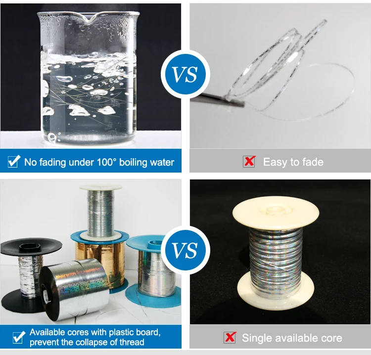 High Precision Hologram Security Thread for Woven Labels