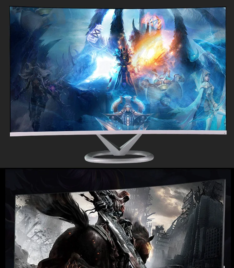 Ultrathin Curved Screen Display 32 Inch Pc Computer Led Monitor - Buy ...