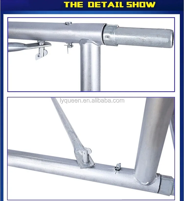Scaffold Ladder and Cross Brace for Building Construction