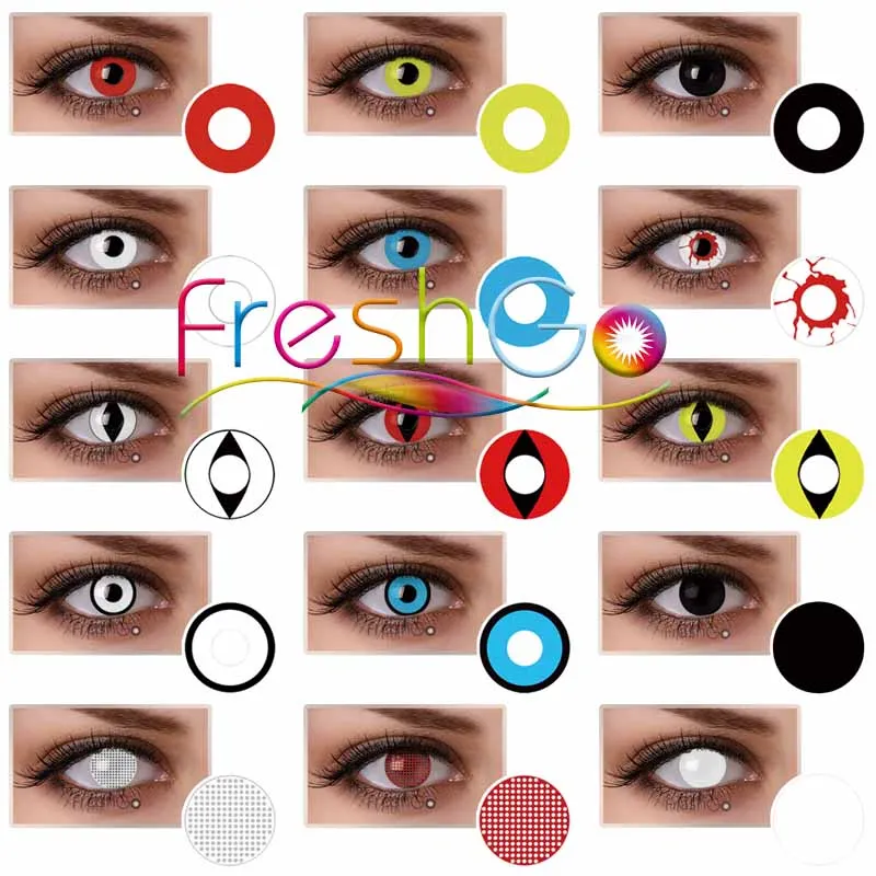2019 Soft Yearly Magic Eye Contact Lens Freshgo Natural Cheap Fancy ...