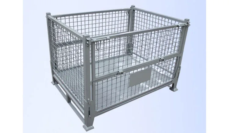 Industrial Metal Material Handling Cages,Heavy Duty Wire Basket For ...