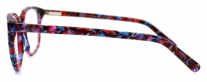 Fashion Luxury Flower Optical Frames Glasses For Girls Handmade Acetate ...