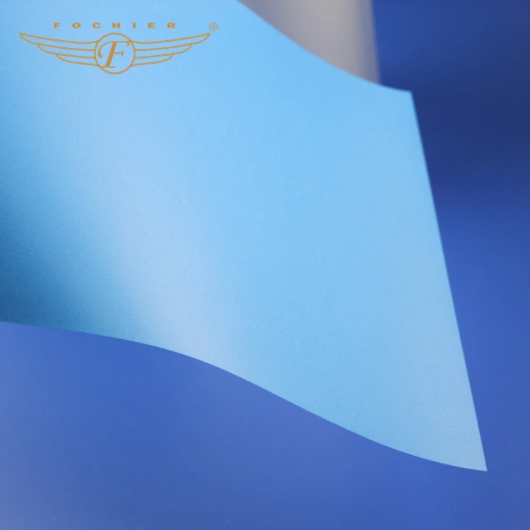 Colored Flexible Pp Sheet Sky Blue Color Frosted Pp Sheet For ...