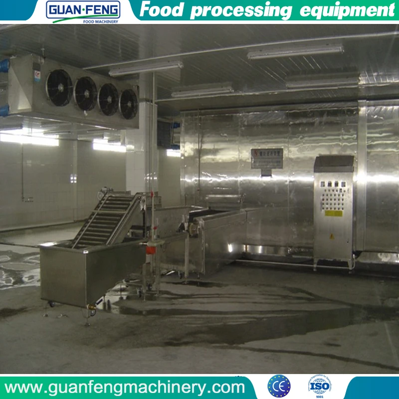Spiral Freezer Conveyor Belt Meat Quick Freezing Machine Fish Freezing ...